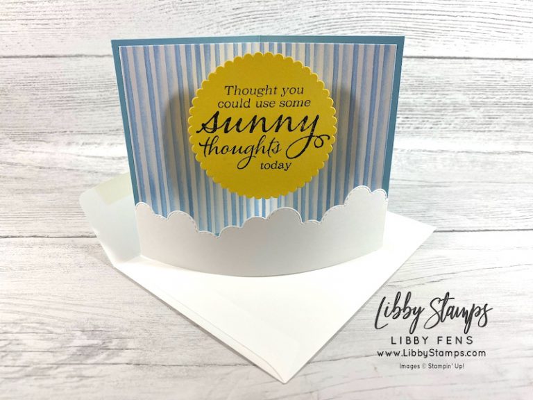Fun Fold Fridays - Bendi Card - Libby Fens, Stampin' Up! Demonstrator