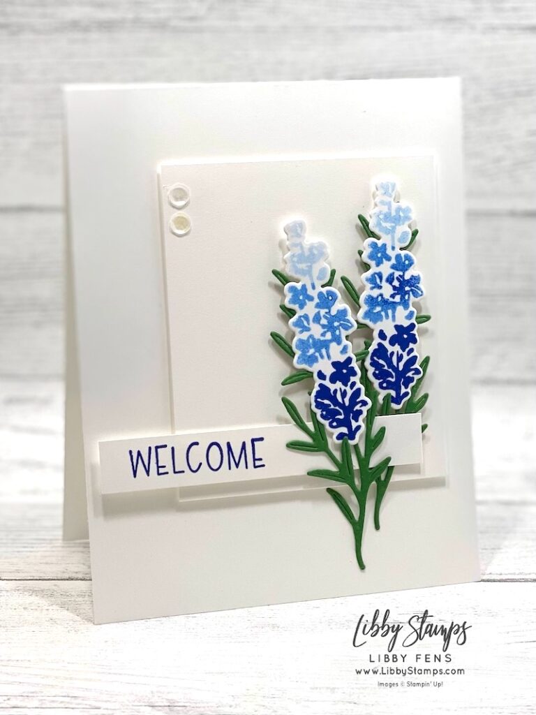 Welcome - Libby Fens, Stampin' Up! Demonstrator